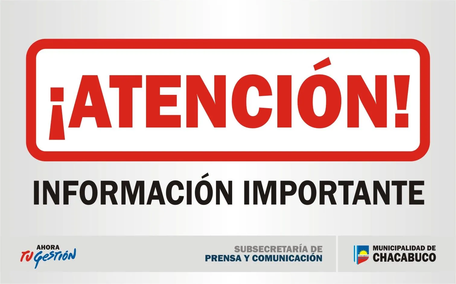 A estar atentos | Chacabuco en Red