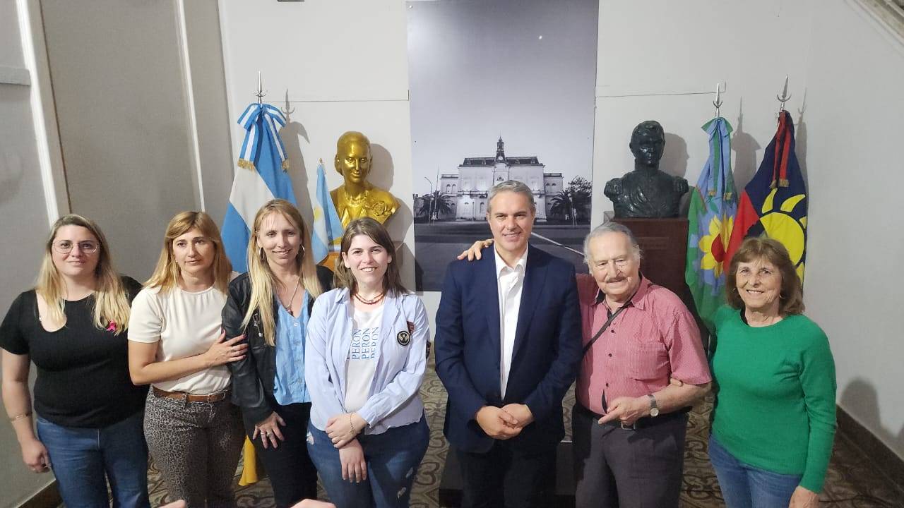 Golía encabezó el acto de entronización del busto de Eva Perón ...