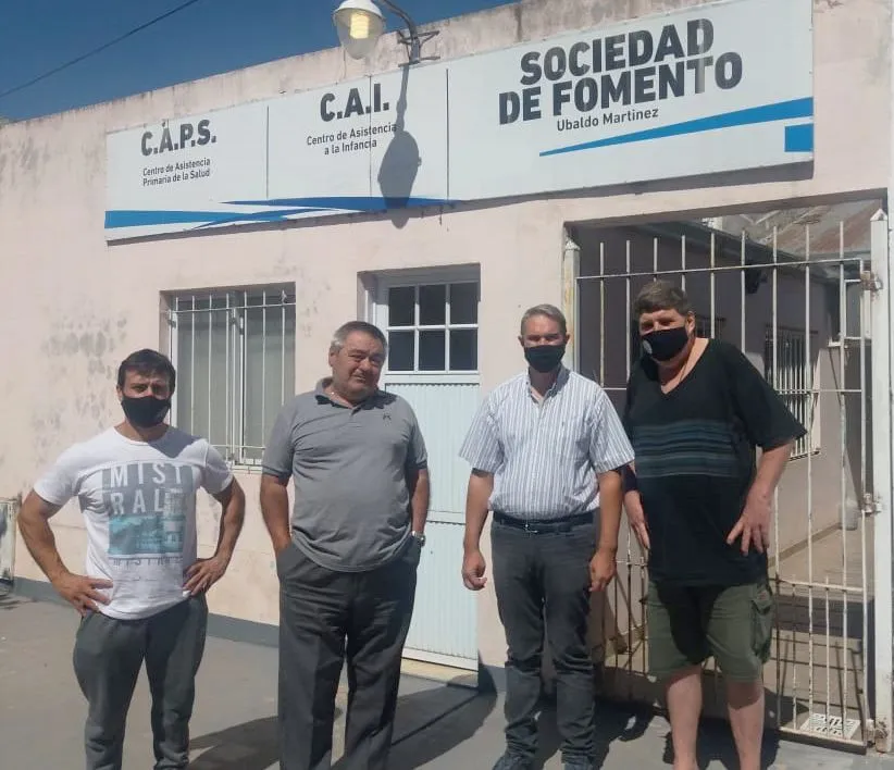 Golía en el barrio “Ubaldo Martínez” junto a la Sociedad de Fomento ...